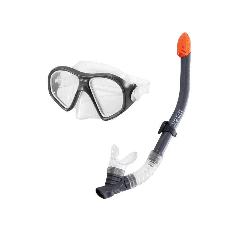 Intex Mask Snorkel and Fin Set Reef Rider Set 55657 | Idyllic Outdoors