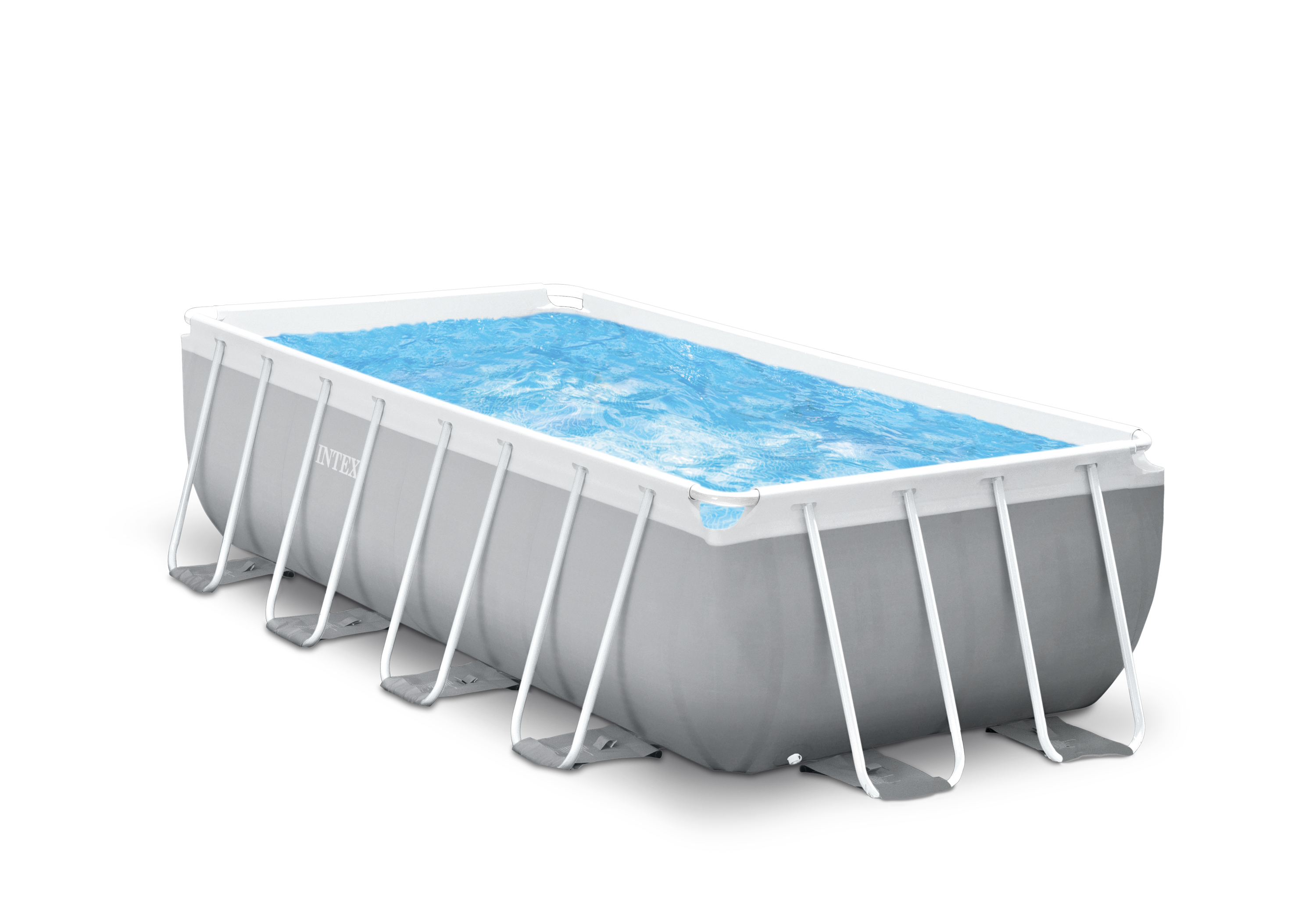 Intex PRISM Premium Rect Metal Frame Pool Above Ground 4.88m x 2.44m 1 ...