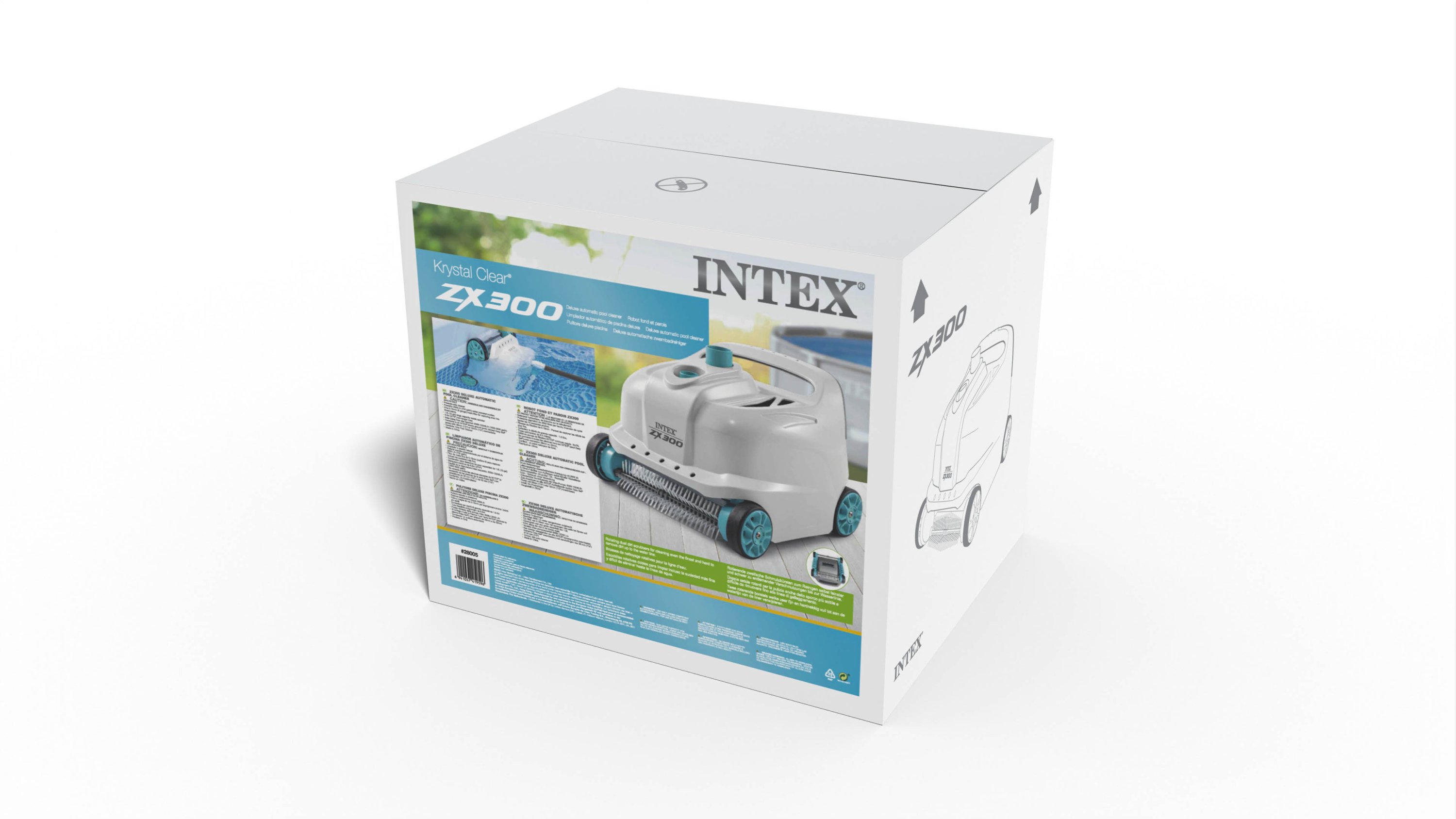 Intex Auto Above Ground Pool Cleaner Deluxe 28005 | Idyllic Outdoors