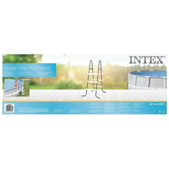 Intex Pool Ladder 36 Inch 91cm Above Ground Pools - Idyllic Outdoors