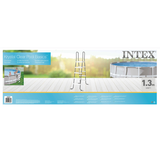 Intex Pool Ladder 52 Inch 132cm Above Ground Pools - Idyllic Outdoors