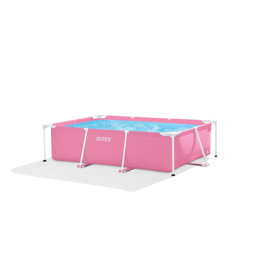 Intex Pink Rectangular Frame Pool 28266 | Idyllic Outdoors