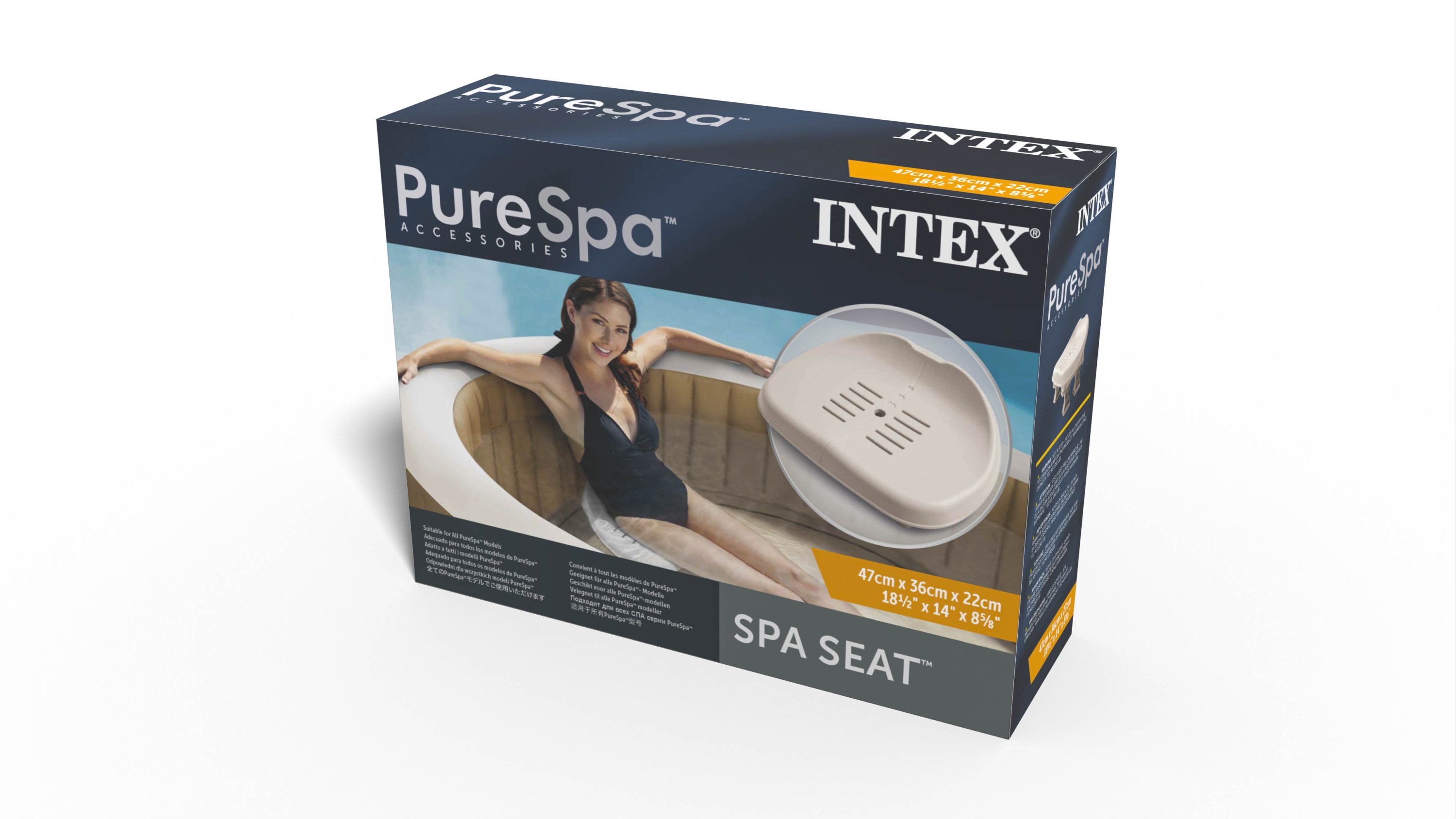 Intex Pure Spa Slip Resistant Removable Seat 28502 | Idyllic Outdoors