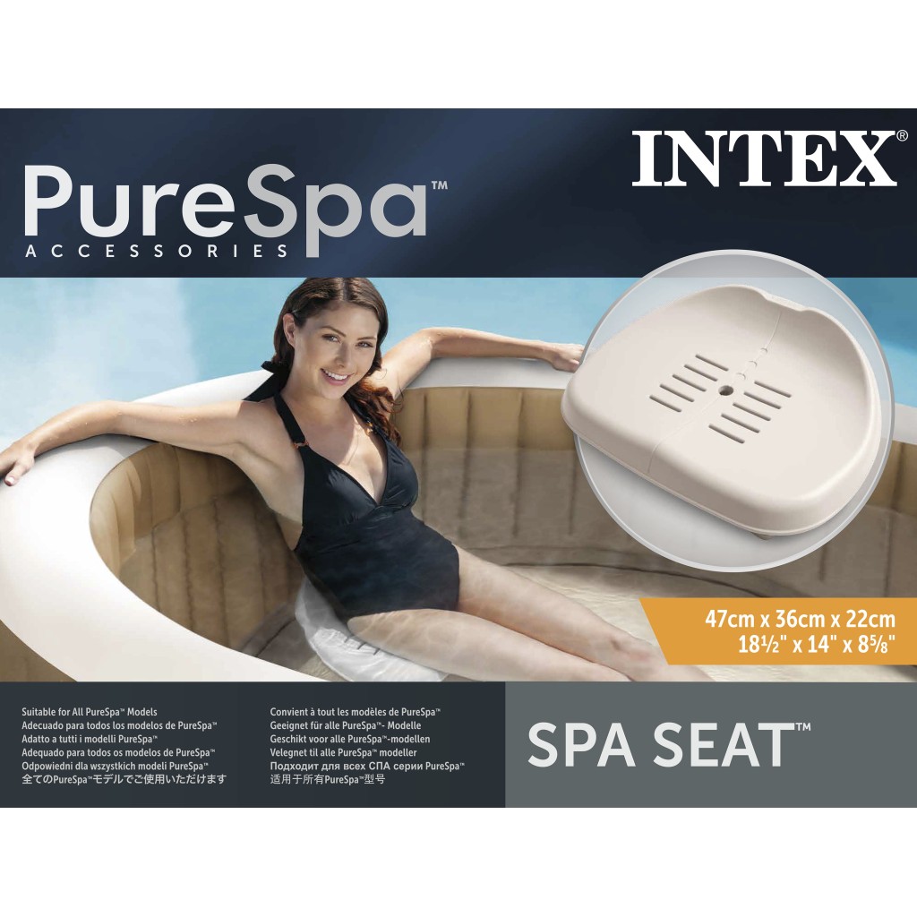 Intex Pure Spa Slip Resistant Removable Seat 28502 | Idyllic Outdoors