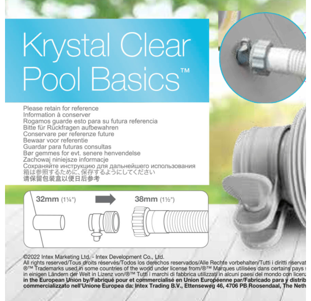 Intex Adapter B (2 Pack) 29061 | Idyllic Outdoors