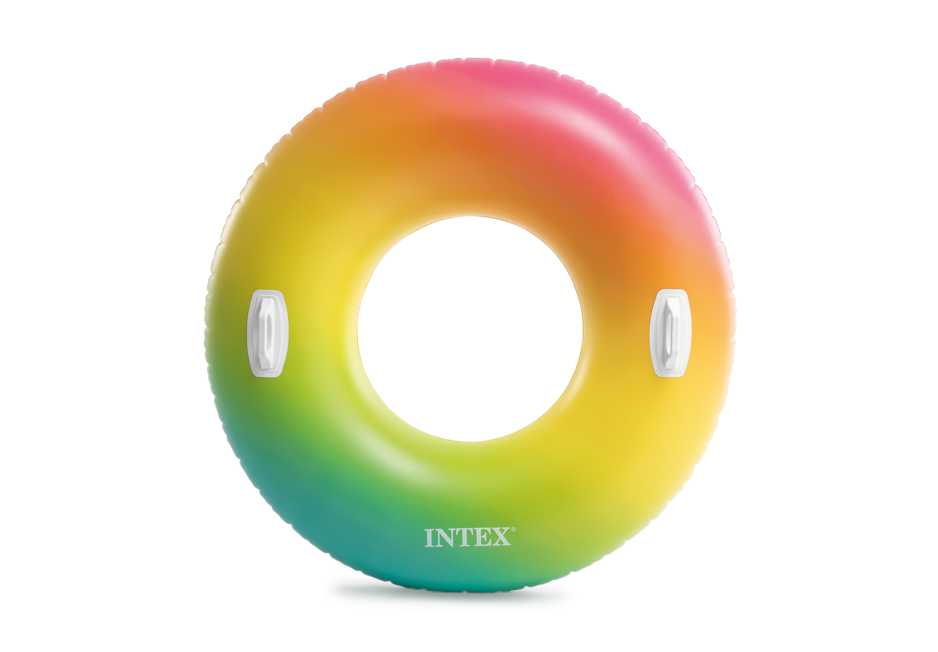 Intex Rainbow Ombre Tube Pool Float 58202 | Idyllic Outdoors