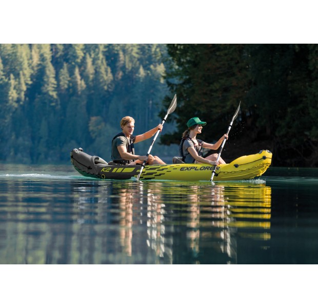Intex Explorer Inflatable K2 Kayak 68307 | Idyllic Outdoors