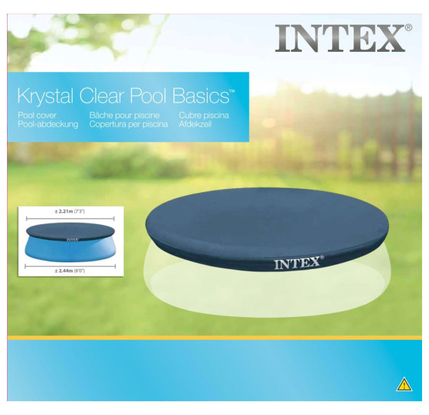 Intex Easy Set Pool Cover 244cm | Idyllic Outdoors