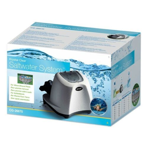 Intex Pool Salt Chlorinator for Above Ground Pool 12g/hour 26670 ...