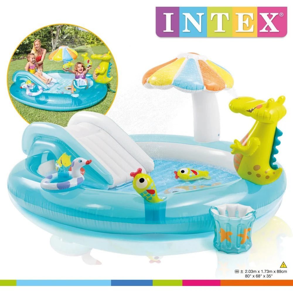 Intex Gator Inflatable Play Centre 57165 | Idyllic Outdoors