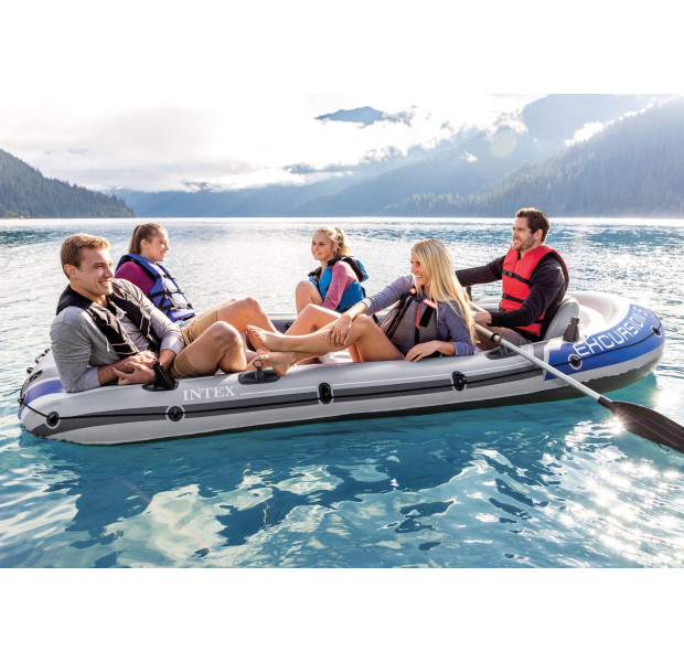 Intex Excursion 5 Boat Set 68325 | Idyllic Outdoors