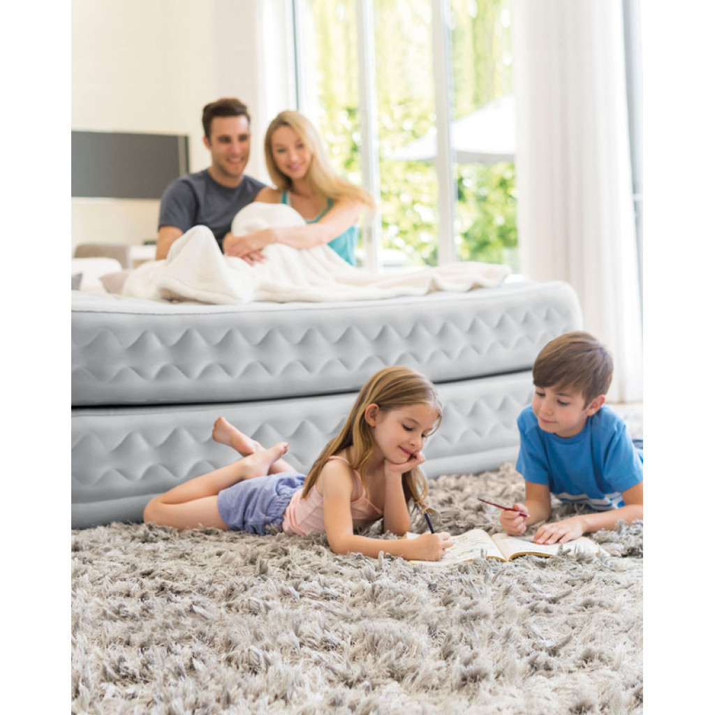 Intex Queen Dura-Beam Deluxe Supreme Air-Flow Air Mattress 51cm 64490
