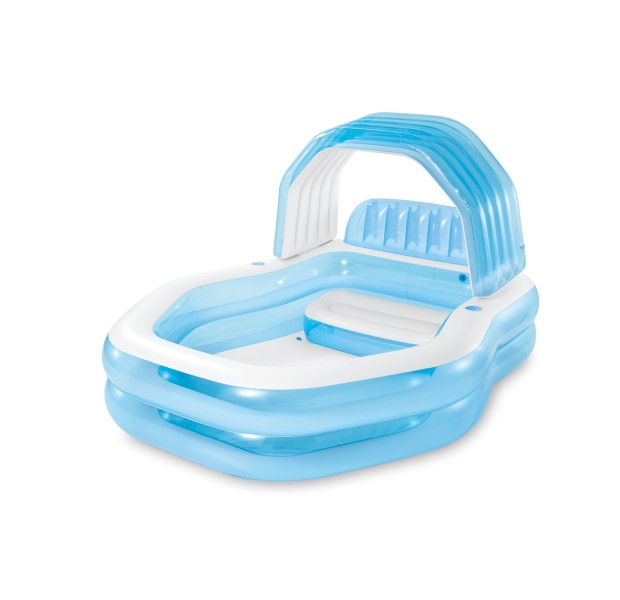 Intex Sun Shade Swim Center Family Inflatable Pool 57186 | Idyllic Outdoors