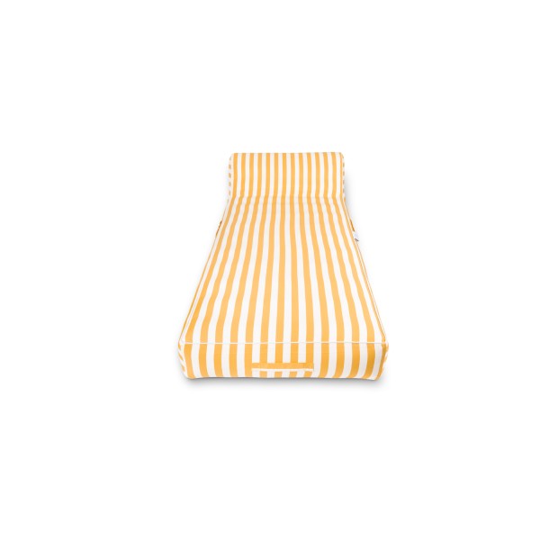 Spire Paradisus Luxury Pool Lounge Yellow Stripe RL-884Y | Idyllic Outdoors