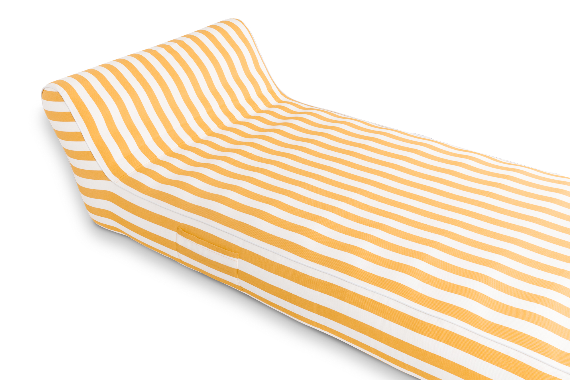 Spire Paradisus Luxury Pool Lounge Yellow Stripe RL-884Y | Idyllic Outdoors