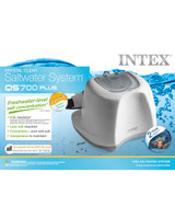 Intex Pool Salt Chlorinator for Above Ground Pool 7g/hour QS700 26688 ...