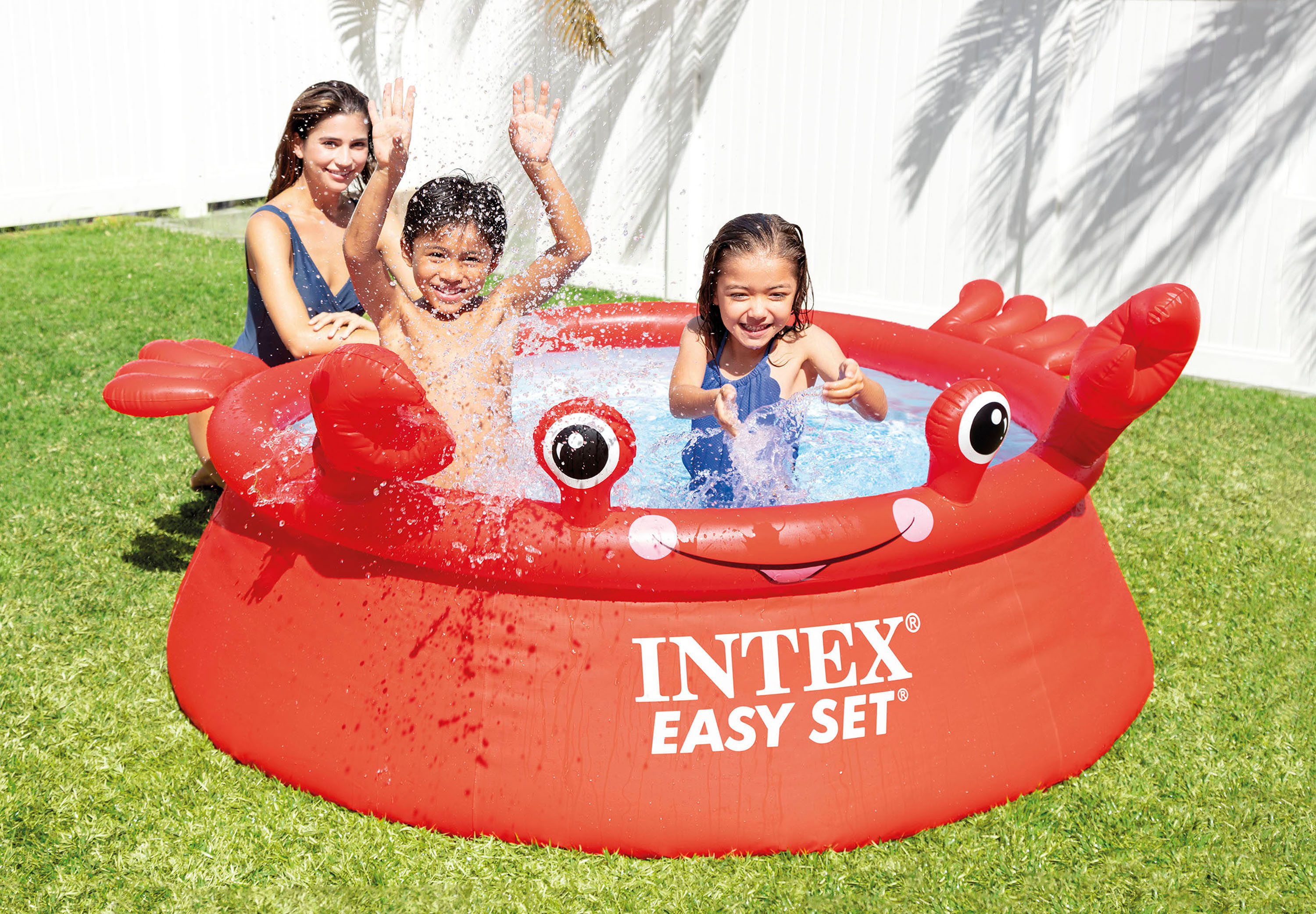 Intex Easy Set Happy Crab Inflatable Pool 183cm 6' 26100 | Idyllic Outdoors